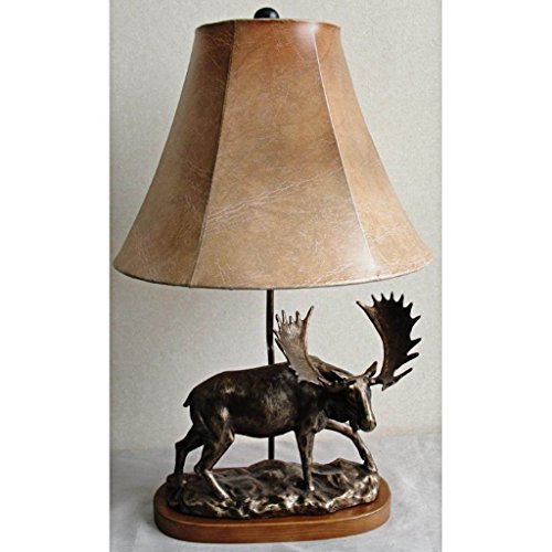 Rustic Moose Lamp Shade