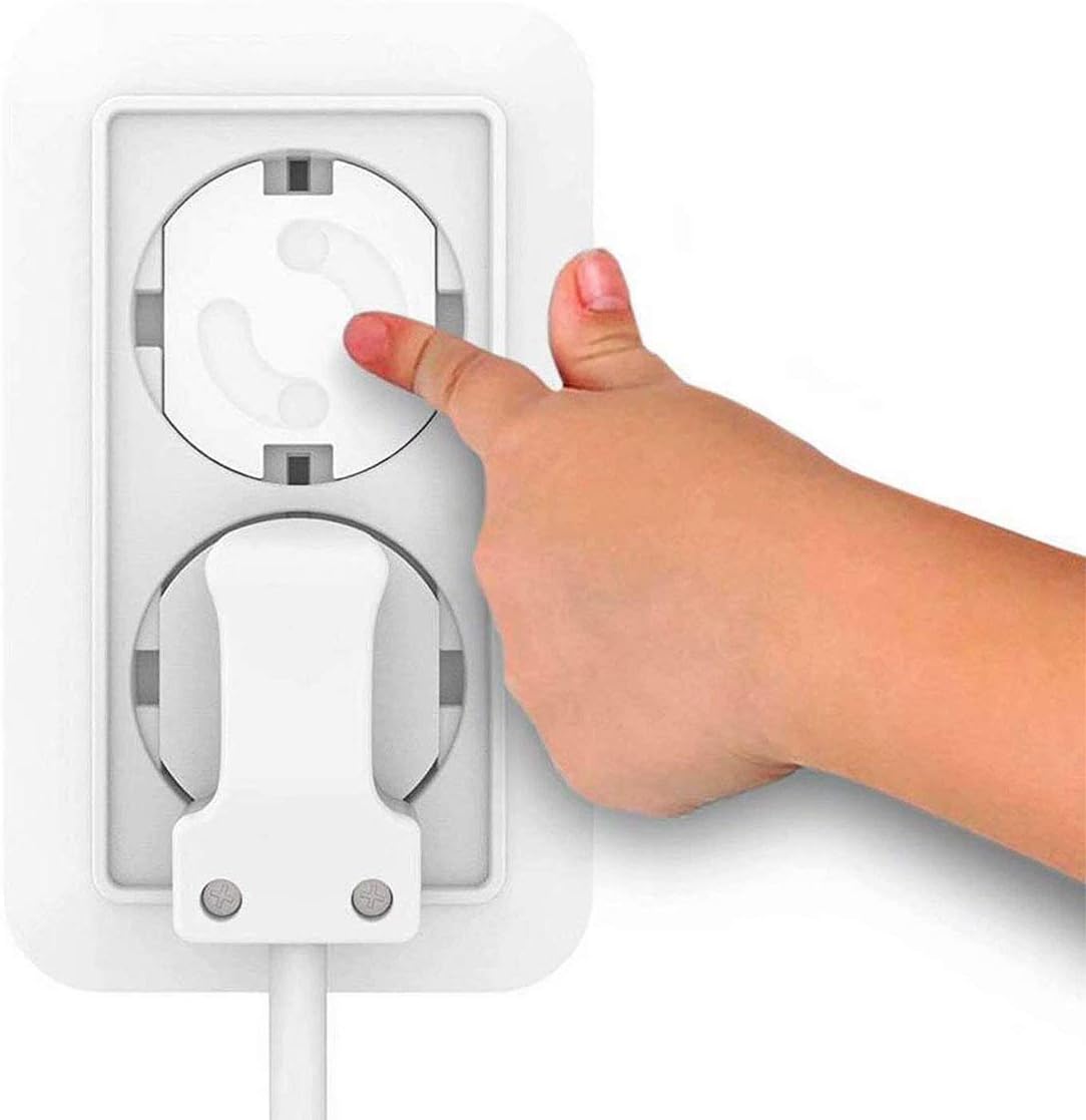 20 Unidades Blanco Seguridad Infantil Protector de Enchufe Protector ...