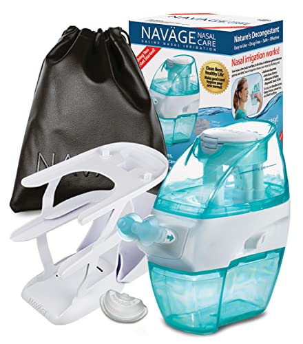 Navage Deluxe Bundle - Navage Nasal Irrigation System - Saline Nasal ...