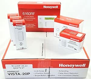 Amazon.com: Honeywell Vista 20P Wireless Kit with a 6160RF Keypad, One ...