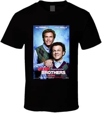 Step Brothers Cool 21st Century Comedy Classic Movie Poster Fan T Shirt ...