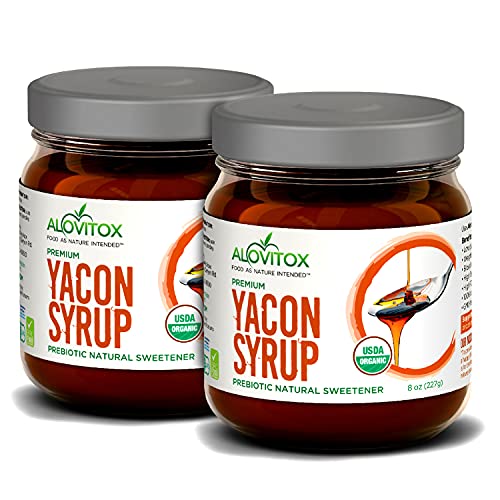 Organic Yacon Syrup by Alovitox | Natural Sweetener Rich in ...