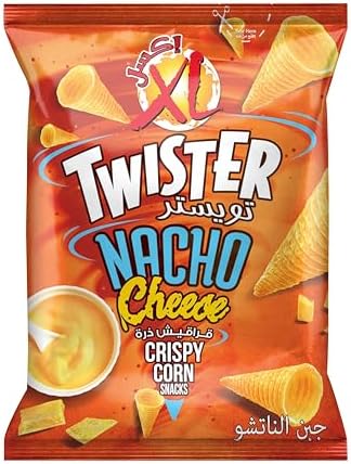 Xl Twister Corn Crunchies Nacho Cheese 150 g price in Saudi Arabia ...
