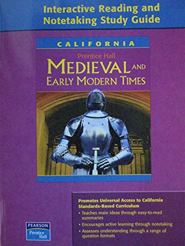 Medieval and Early Modern Times: California: Interactive Reading and ...