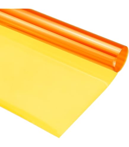 White Sheet MECCANIXITY Color Gel Filter Paper - 40x50cm Orange 85/85A ...