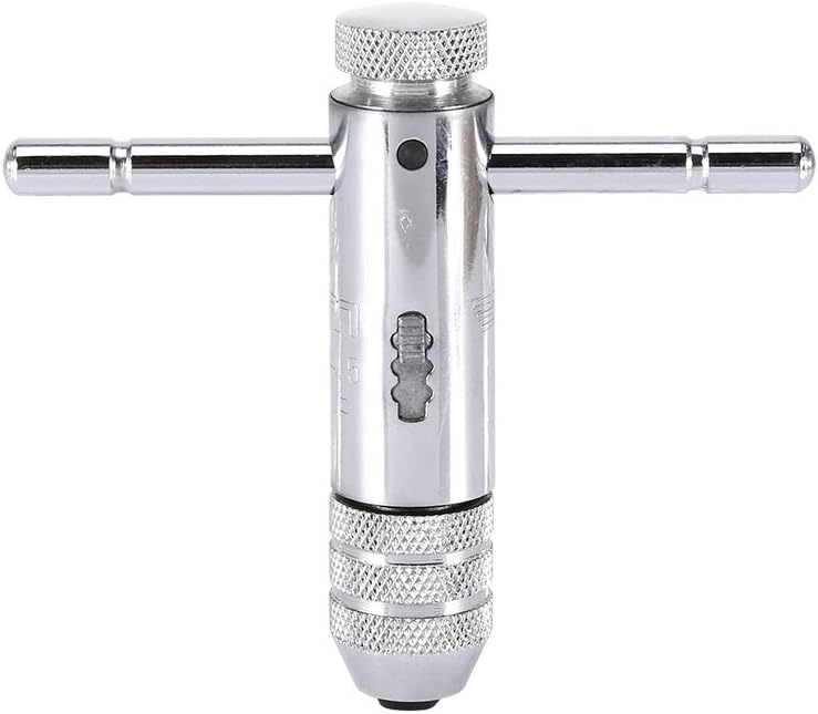 Mini taps – T-handle – 3/8 mm – Reversible – Stainless steel – BigaMart