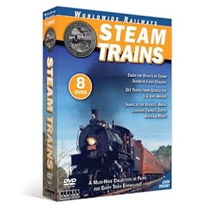 Amazon.com: Steam Trains 8-DVD Collection: -, Railway Productions, DUKE ...