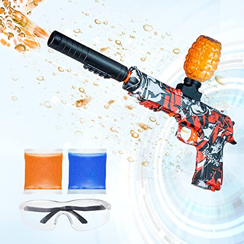 Electric Gel Gun Blaster - iTetimi Gel Ball Blaster with 10,000 Water ...