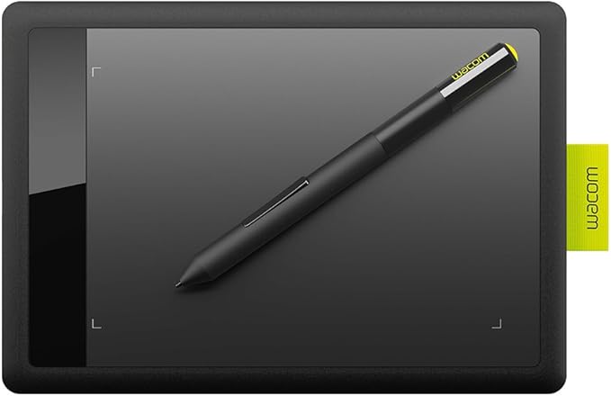 Wacom CTL-471-EU Tavoletta Grafica, Piccola, Penna Inclusa, Nero ...