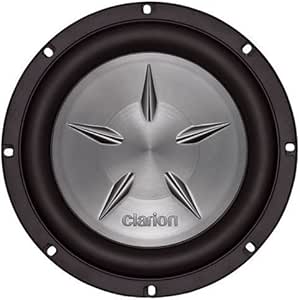 Amazon.com: Clarion SFW1051 10-Inch Single 4 Ohm Voice Coil Shallow ...