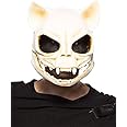 Amazon.com: Seeing Red Cat Skull Mask Size O/S Includes Mask : Clothing ...