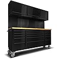 Amazon.com: 72-Inch Stainless Steel Rolling Tool Chest with 15 Drawers ...