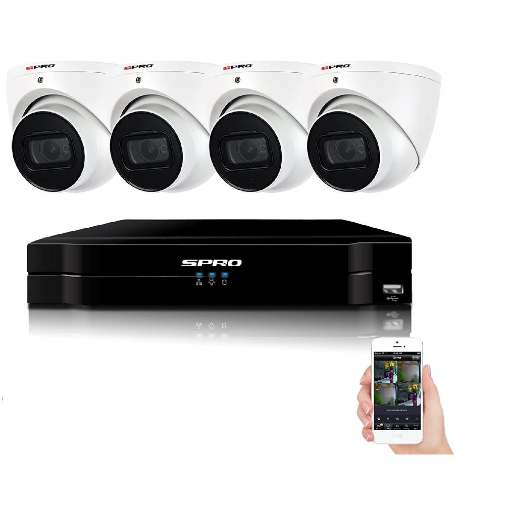 Mua SPRO ULTRA HD SYSTEM - INDOOR/OUTDOOR. 12 CHANNEL 4K DVR & 4 x 4K ...