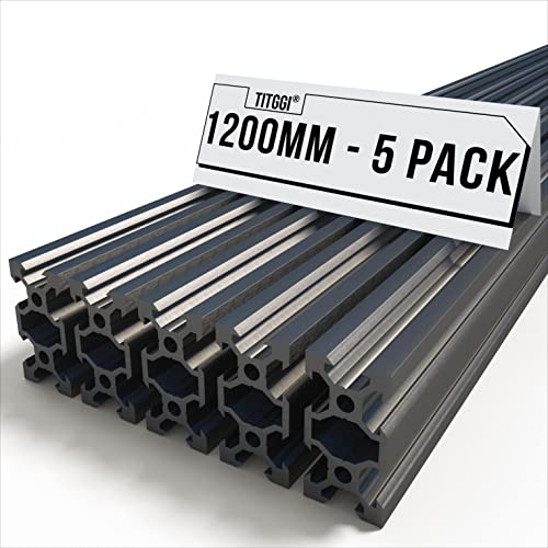 5PCS 48inch(1220mm) V Slot 2040 Aluminum Extrusion Profile for 3D ...