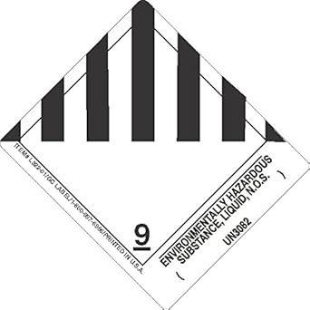 GC Labels-L322P01, Environmentally Hazardous Substance, Solid, N.O.S ...