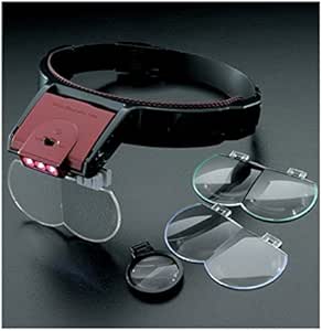 Amazon.com: Megaview Pro LED Visor 2x, 2.5x, 3x, 4x: Office Products