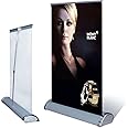 Amazon.com : A3 - Mini Table Top Counter Retractable Banner Stand ...