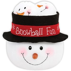 Amazon.com: Snowball Fun, Snowman with Snowball Fight Ball: Home & Kitchen
