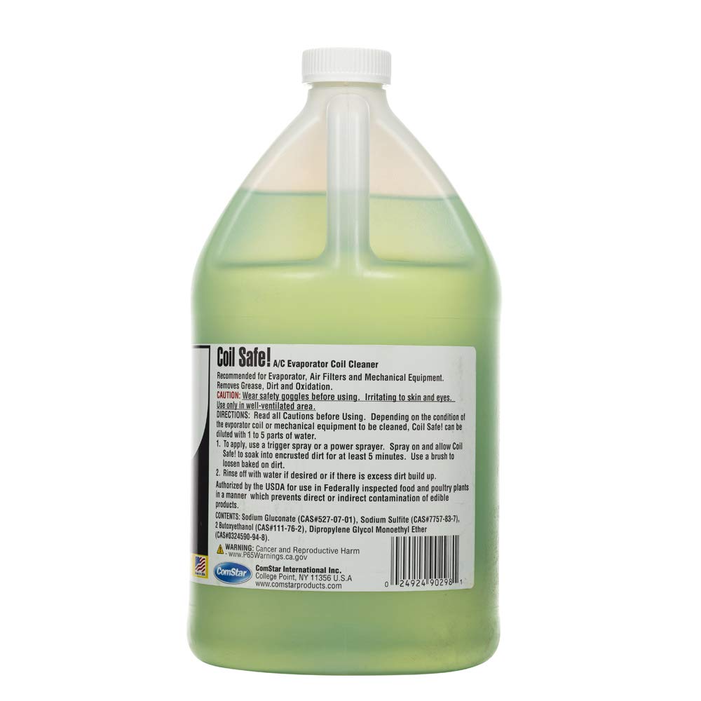 ComStar Coil Safe, External Neutral PH, Non-Toxic, Self-Rinsing ...