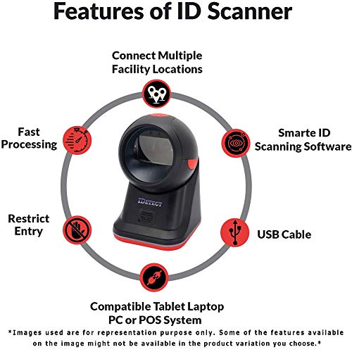 IDetect.net ID Scanner Machine | Data Reader & Collector | Age ...