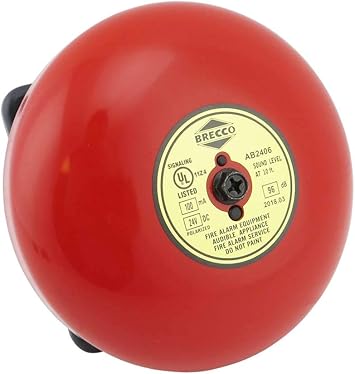 Fire Alarm Bell - 6 Inch 24 Volt (Loud!) - - Amazon.com