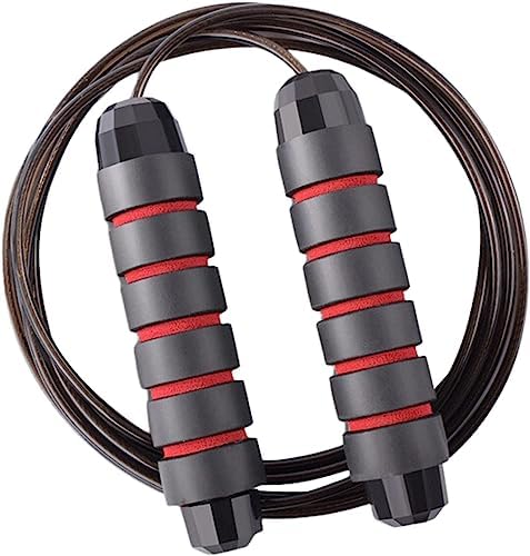 SKY-TOUCH Rapid Speed Jump Rope with Ball Bearings - Adjustable Tangle ...