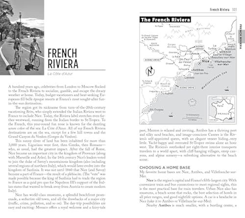Rick Steves French Riviera Map
