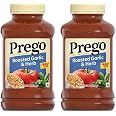 Amazon.com : Prego Roasted Garlic and Herb Pasta Sauce, 45 Oz Jar (Pack ...