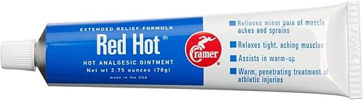 Cramer Red Hot, Maximum Strength Warming Analgesic Pain Relieving Cream ...