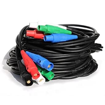 Amazon.com: Gencable 5-Wire Banded Set, #2 SC Cable, 50 foot, Cam Lock ...