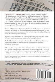 Technological Slavery: The Collected Writings of Theodore J. Kaczynski ...