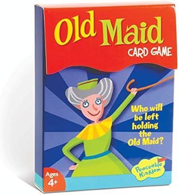 Peaceable Kingdom Old Maid Classic Card Game for Kids - 53 Cards with Box Online in Kuwait City ...