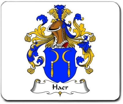 Amazon.com : Haer Family Crest Coat of Arms Mouse Pad : Clothing