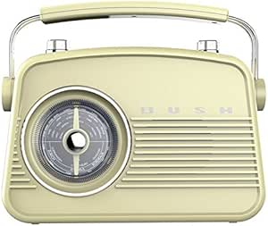 Bush Retro Mini FM Radio - Cream : Amazon.com.au: Electronics