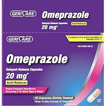 Amazon.com: Omeprazole Magnesium 20.6, 42 Count Delayed-Release ...