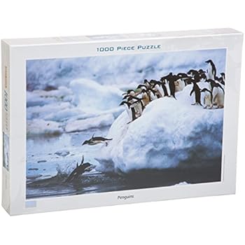 Amazon.com: Tomax Penguins 1000 Piece Jigsaw Puzzle: Varios: Toys & Games