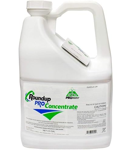 Amazon.com : Round Up Pro Concentrate 50.2% Glyphosate 2.5 Gallon Jug ...