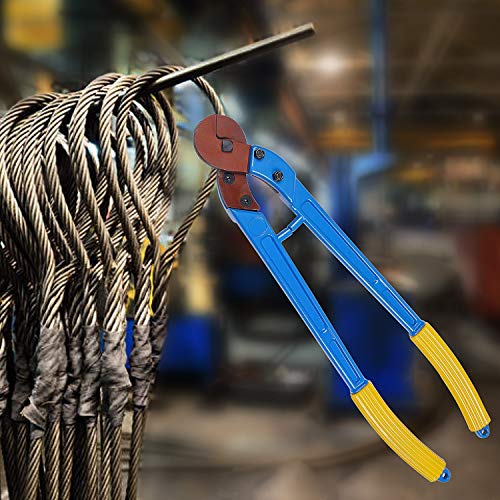 SANIK Long Hand Cable wire Cutter, MAX 100mm2, Carbon Steel Blades Cut ...