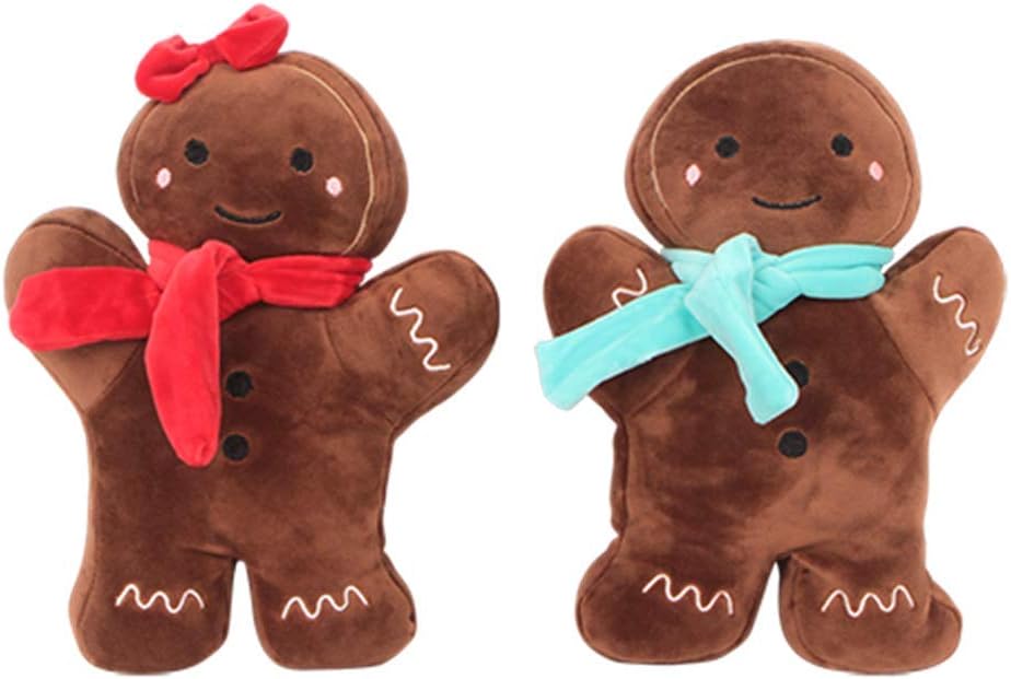 MINISO Plush Gingerbread Man Toy Stuffed Christmas Gift Xmas ...
