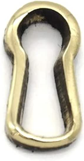 Keyhole Insert 3/4" Escutcheon Cabinet Furniture Lock Keyhole Cover for ...