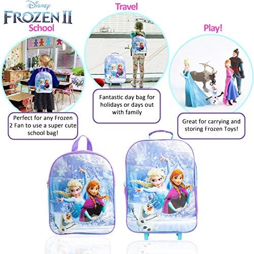 Disney Luggage Sets With Frozen 2 Princess Elsa Anna, Carry On Suitcase ...