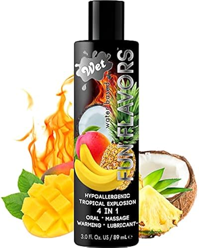 Wet Tropical Explosion Fruit Flavored Lubricant, Edible Lube, Fun ...
