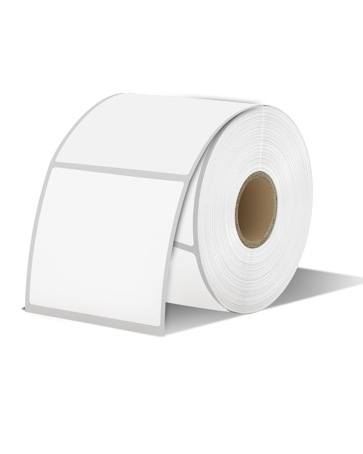 iEager White Square Thermal Label Stickers, 2"x2" Self-Adhesive Square ...