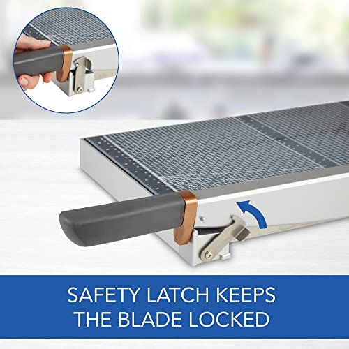 Swingline Paper Cutter, Guillotine Trimmer With EdgeGlow LED Cut Guide ...