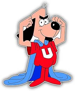 Underdog Strong Cartoon Car Bumper Sticker Decal 4" X 5": Amazon.ca ...