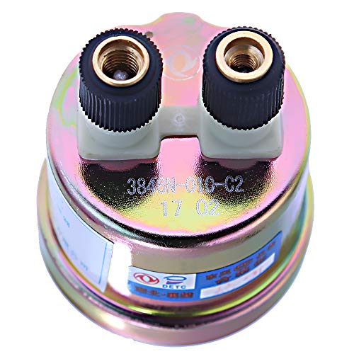 Oil Pressure Sender, Sending Unit, VDO Type, 80psi Input, 10-180 ohms Output, 1/8"-27NPT, w/16 ...