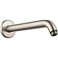 hansgrohe Replacement 9-inch Modern Rain Shower Showerarm in Brushed ...