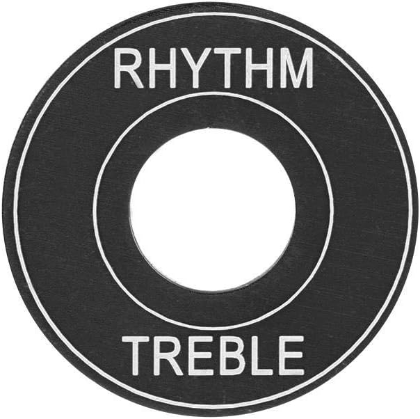 Dilwe Guitar Toggle Switch Washer, Aluminum Plate Rhythm Treble Washer ...