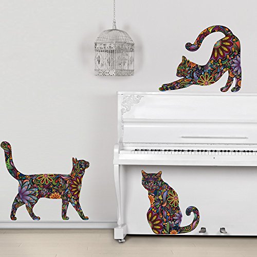 Cat Wall Decals | Kritters in the Mailbox | Cat Wall Decal