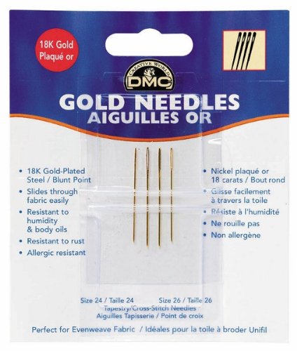 DMC Gold Plated Needles